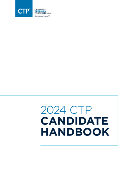 TAKE THE FIRST STEP TOWARDS EARNING THE CERTIFIED TREASURY PROFESSIONAL ...